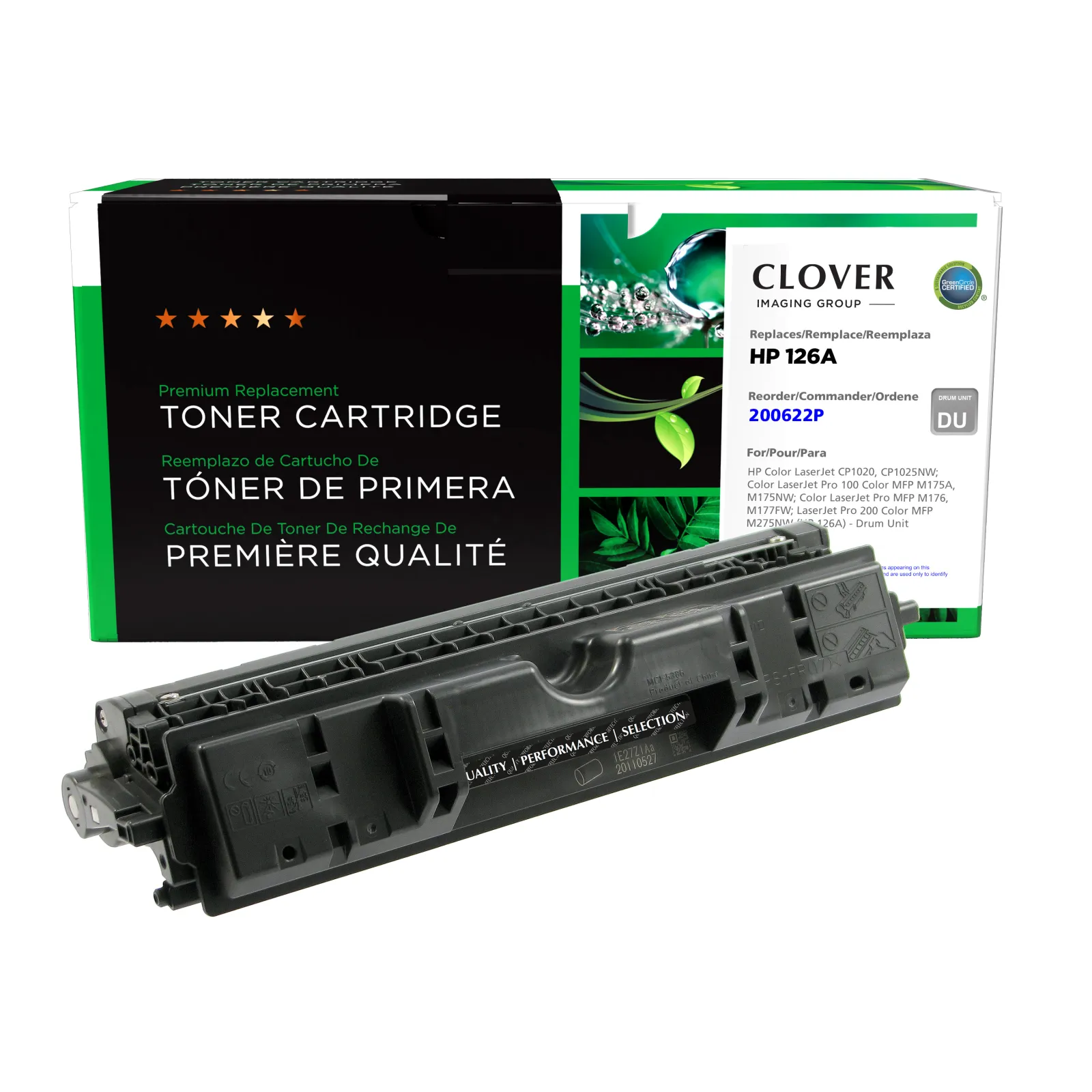 HP CE314A Remanufactured Color Laser Cartridge | Clover Imaging Canada
