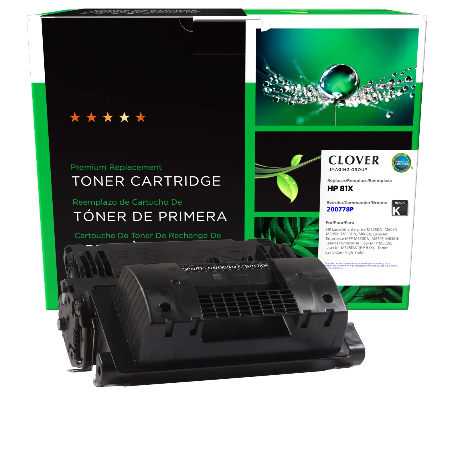 HP CF281X Remanufactured Black Laser Cartridge | Clover Imaging Canada