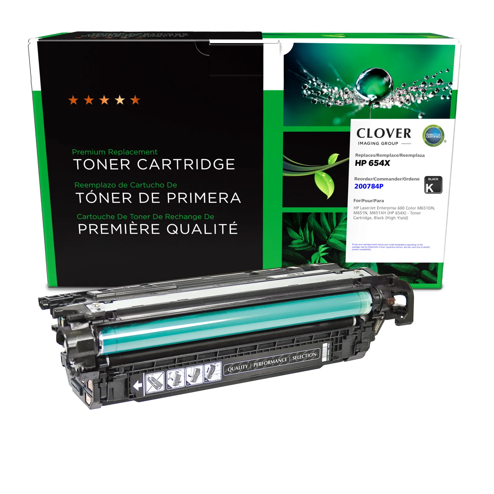 HP CF330X Remanufactured Black Color Laser Cartridge | Clover Imaging ...